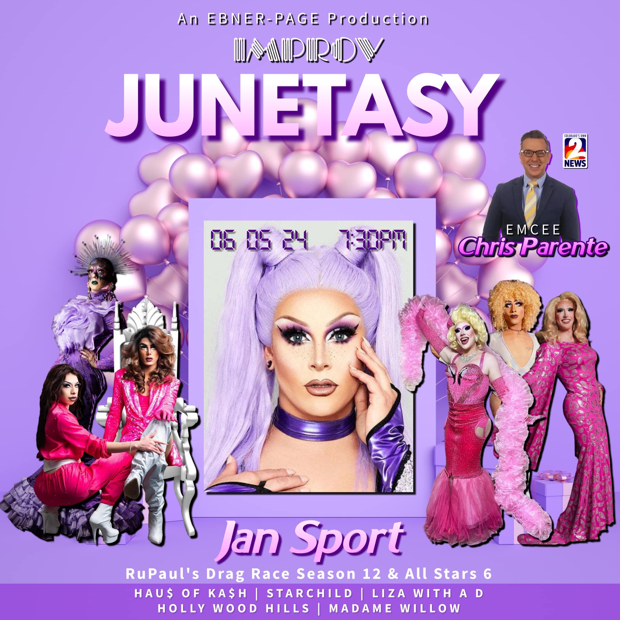 JUNETASY FEATURING JAN SPORT FROM RUPAUL’S DRAG RACE - GayDenver.com