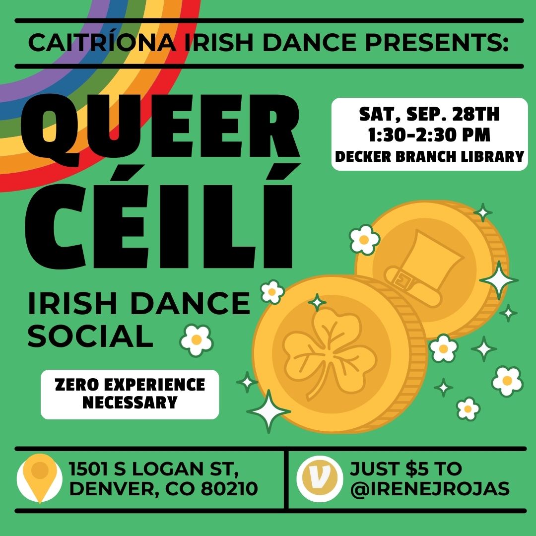 QUEER CÉILÍ Irish Dance Social - GayDenver.com